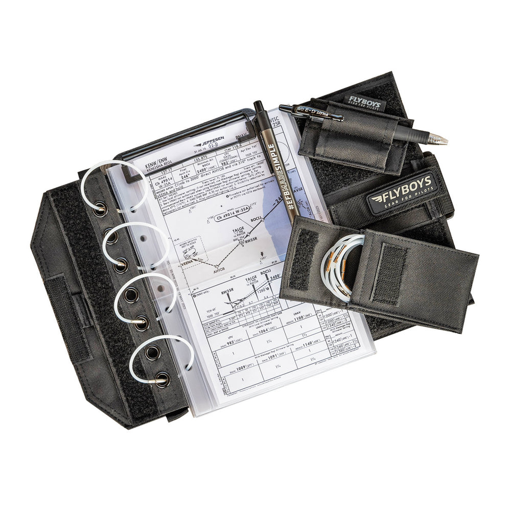 PIVOT Case - Deluxe Reversible Kneeboard - FlyBoys Gear for Pilots